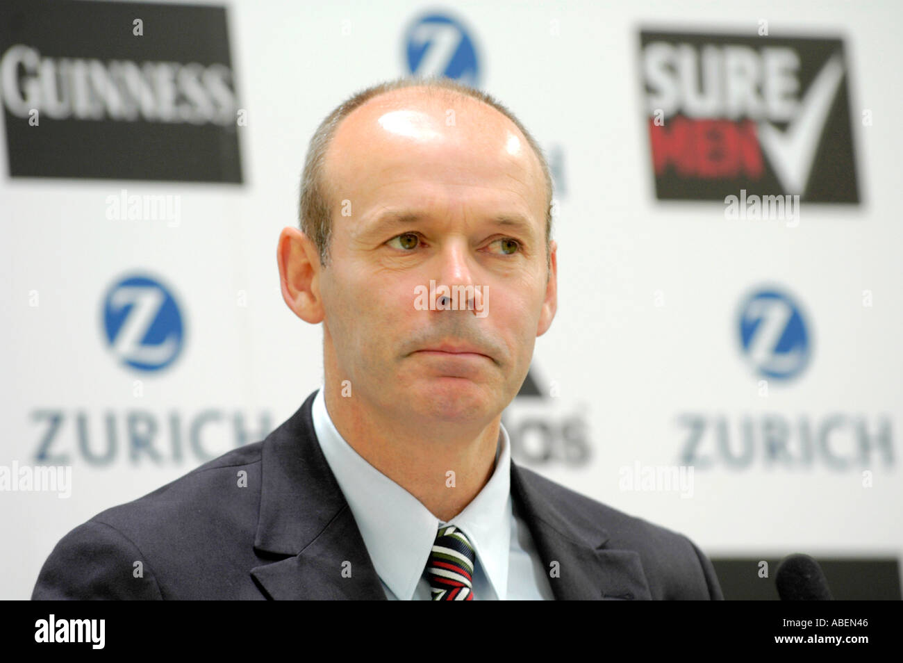 Sir Clive Woodward British Lions Head Coach for tour to New Zealand ...