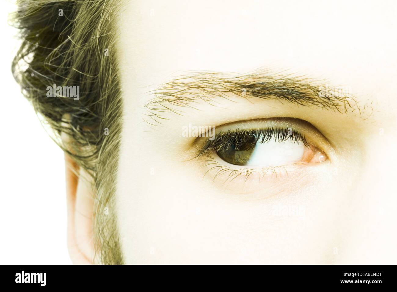 Man's side glance hi-res stock photography and images - Alamy