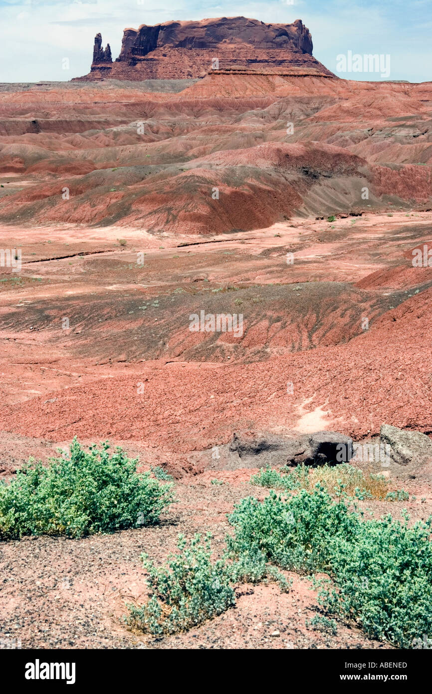 Rock formation near Kayenta on the Navajo Reservation in Arizona Stock ...