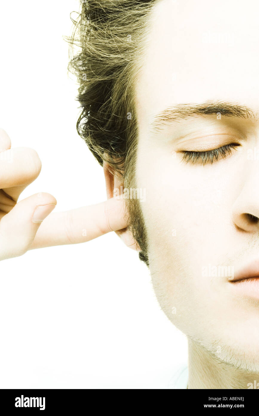 Ear noises hi-res stock photography and images - Alamy