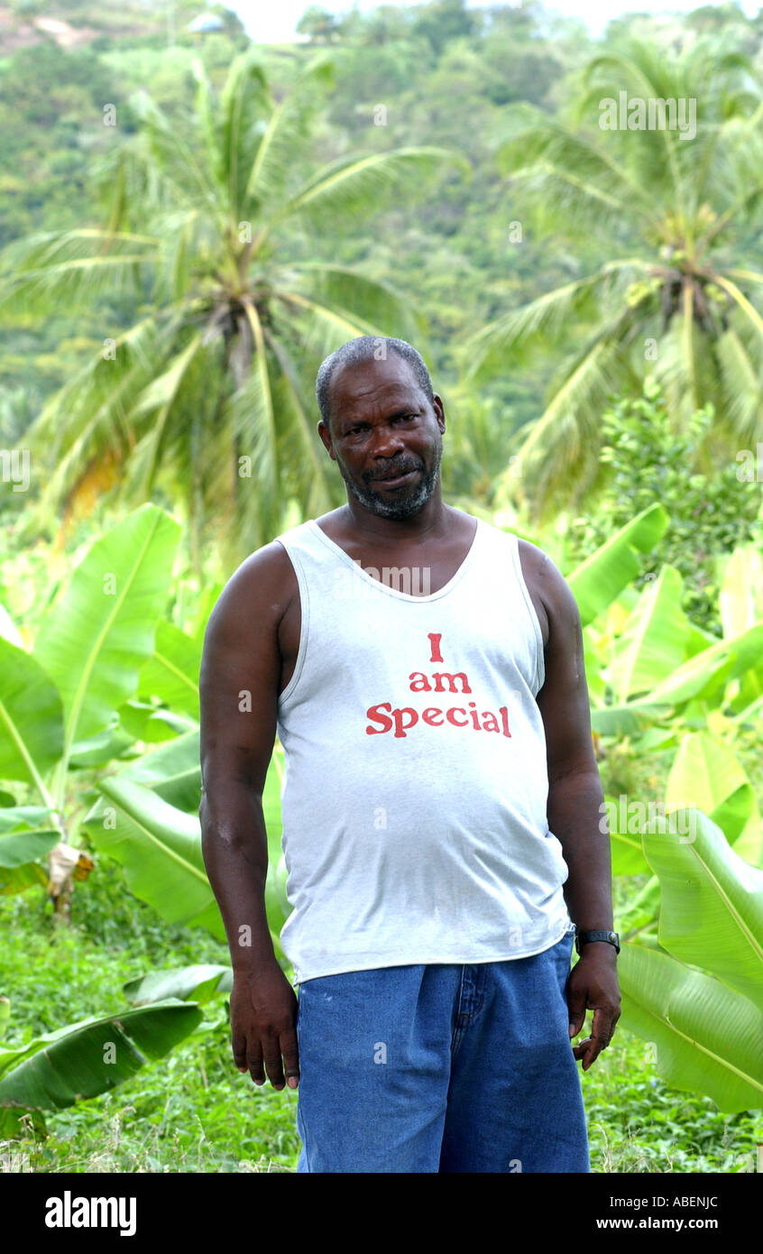Portrait of fairtrade farmer Stock Photo - Alamy