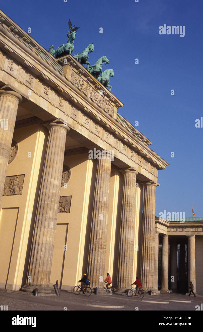 Brandenburger Tor with the Quadriga Berlin Germany Stock Photo - Alamy