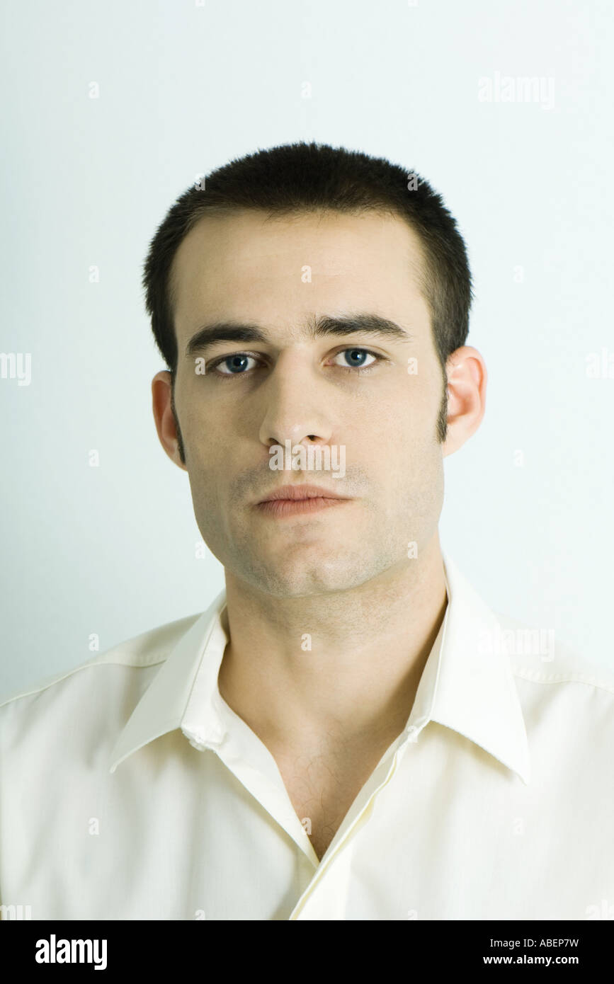 Man pursing his lips hi-res stock photography and images - Alamy
