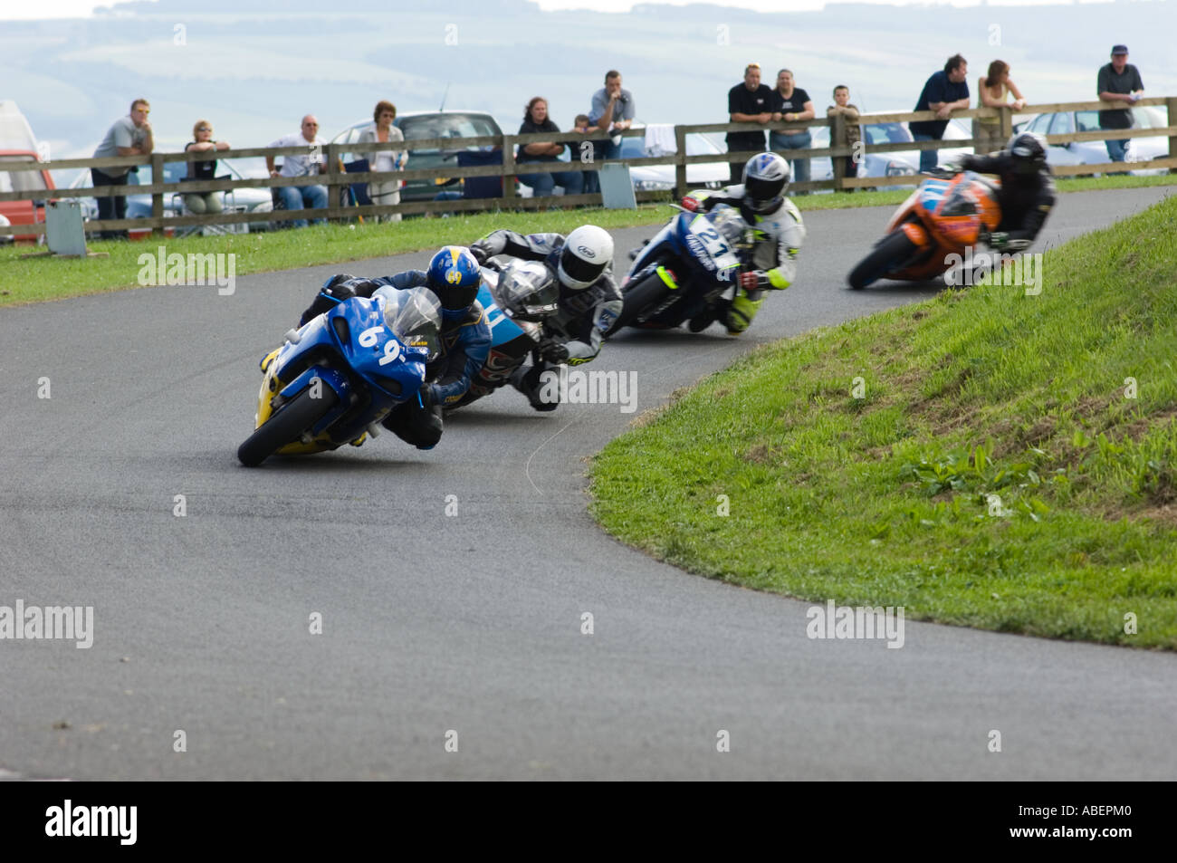 Road Racing Olivers Mount Scarborough North Yorkshire United Knigdom ...