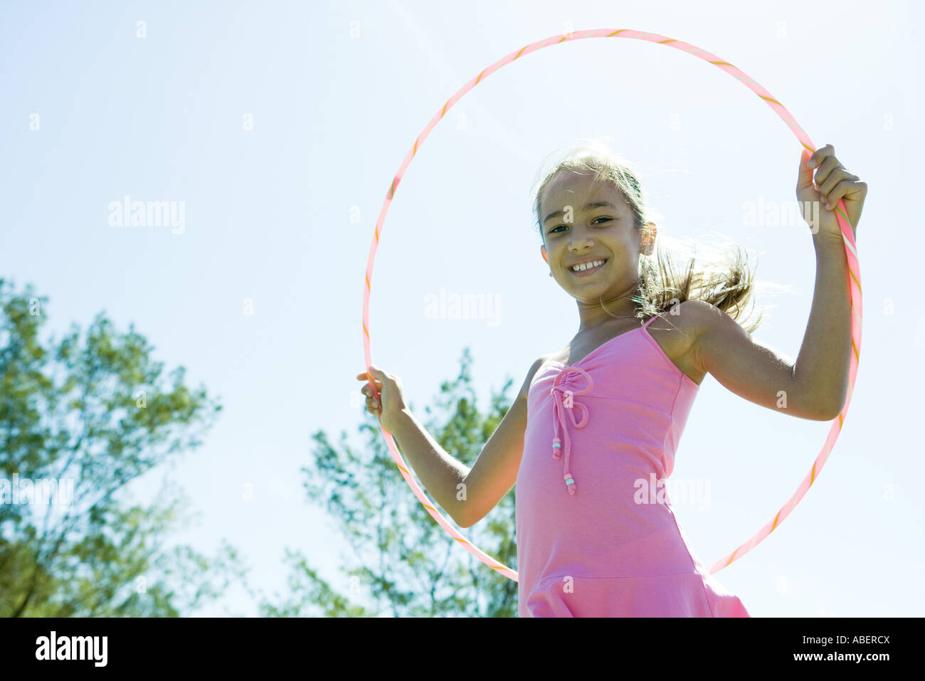 Holding hoola hoops hi-res stock photography and images - Alamy