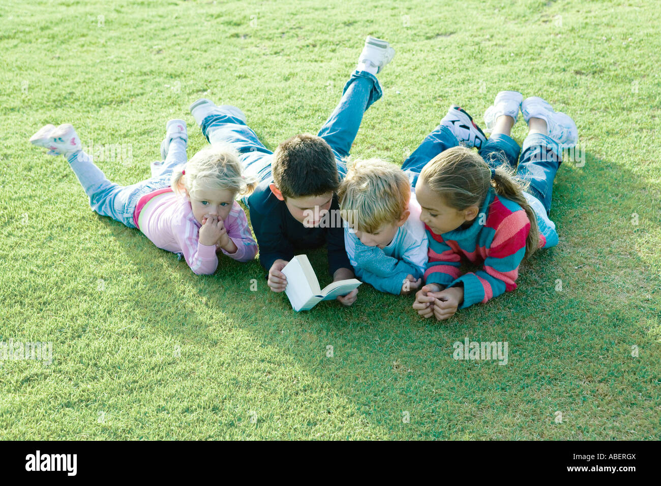 Boys Legs Lying Down On High Resolution Stock Photography and Images ...