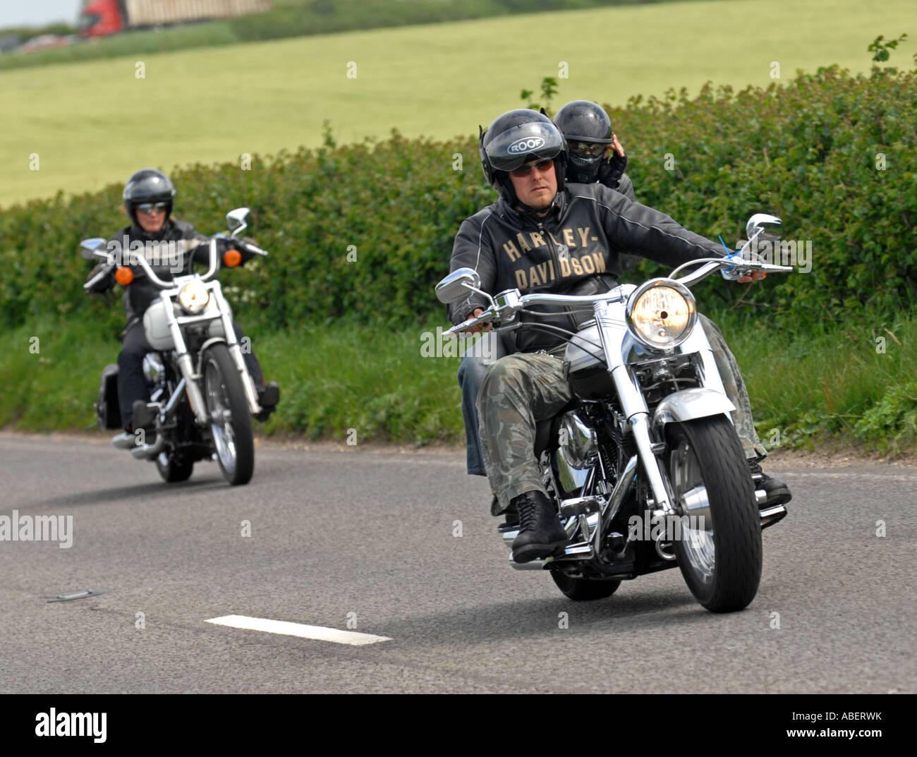 Harley Davidson motorcycles Stock Photo - Alamy