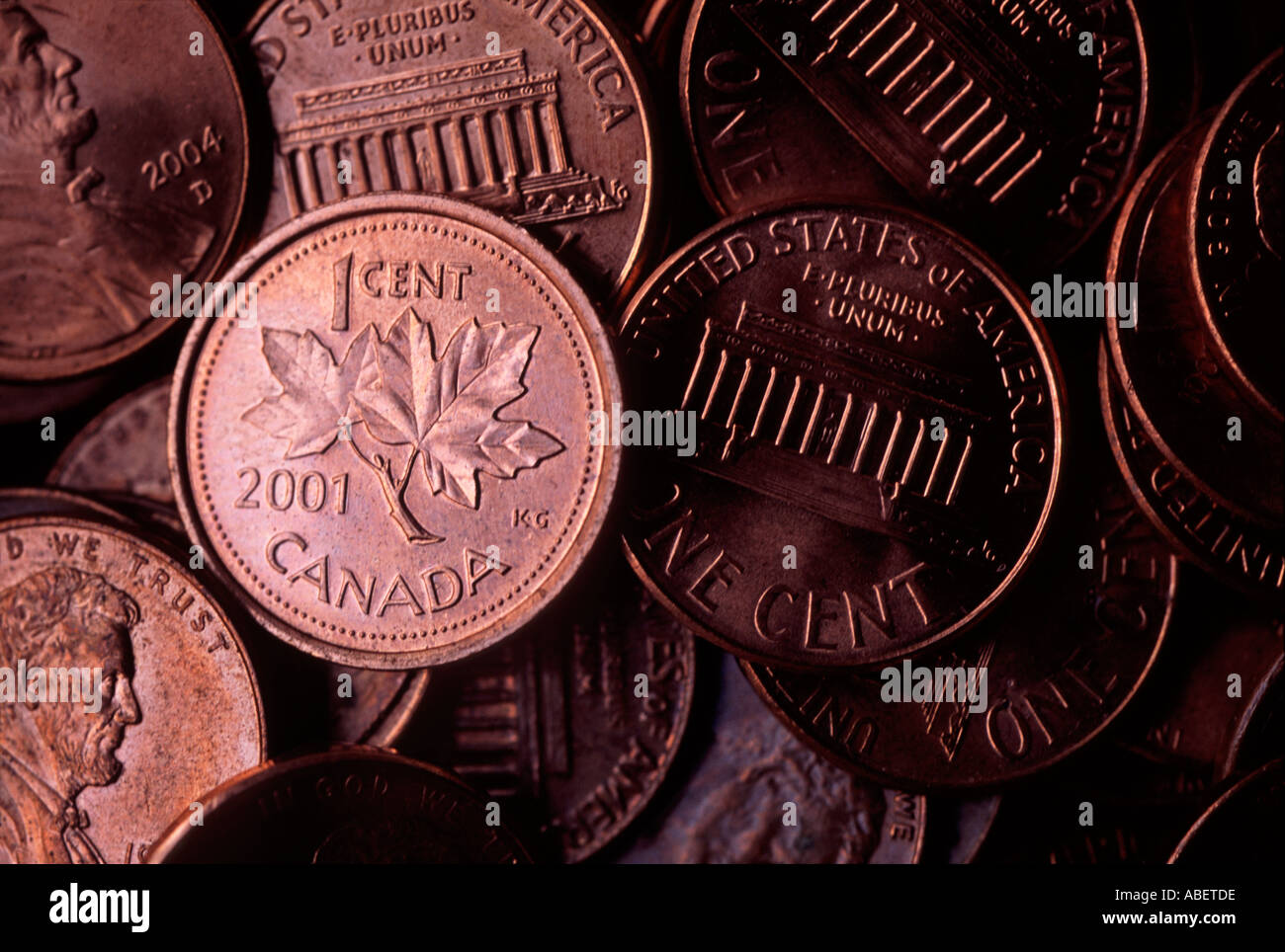 Usa 1 cent coin hi-res stock photography and images - Alamy