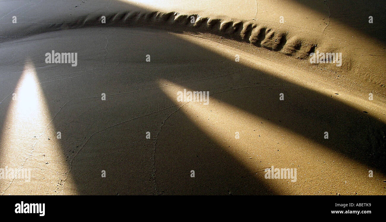 Shadow on sand Stock Photo - Alamy