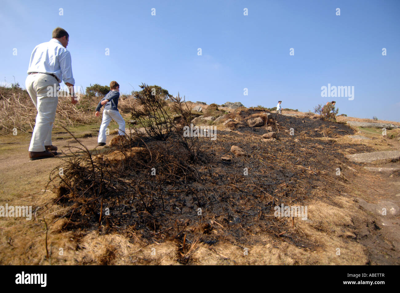 Devon fire hi-res stock photography and images - Alamy