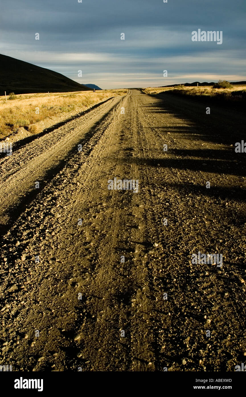 Route 23 Santa Cruz Patagonia Stock Photo - Alamy