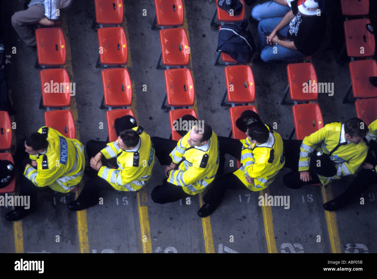Football hooligans england fight hi-res stock photography and images ...