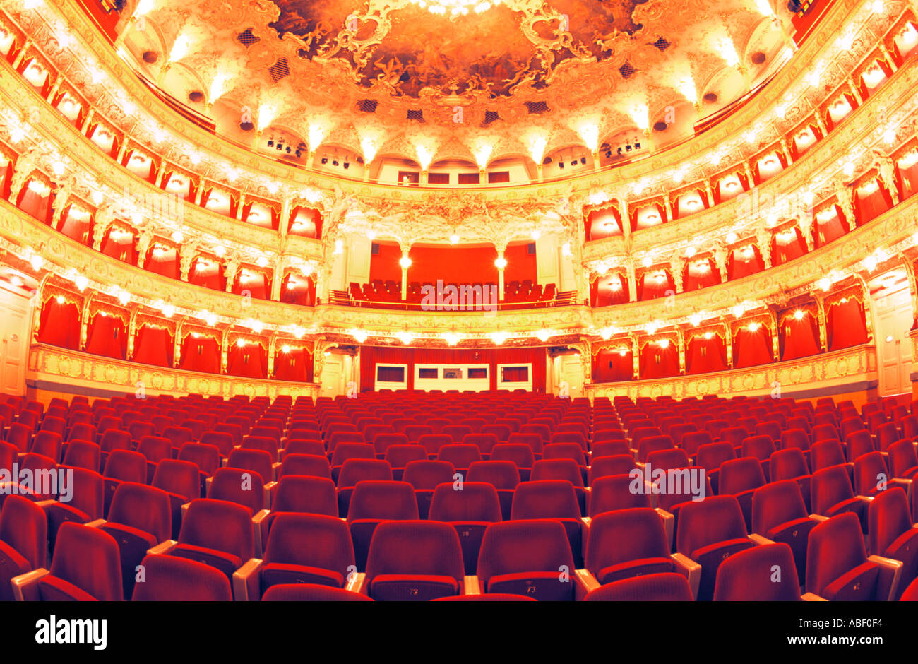 Prague opera house and interior hi-res stock photography and images - Alamy