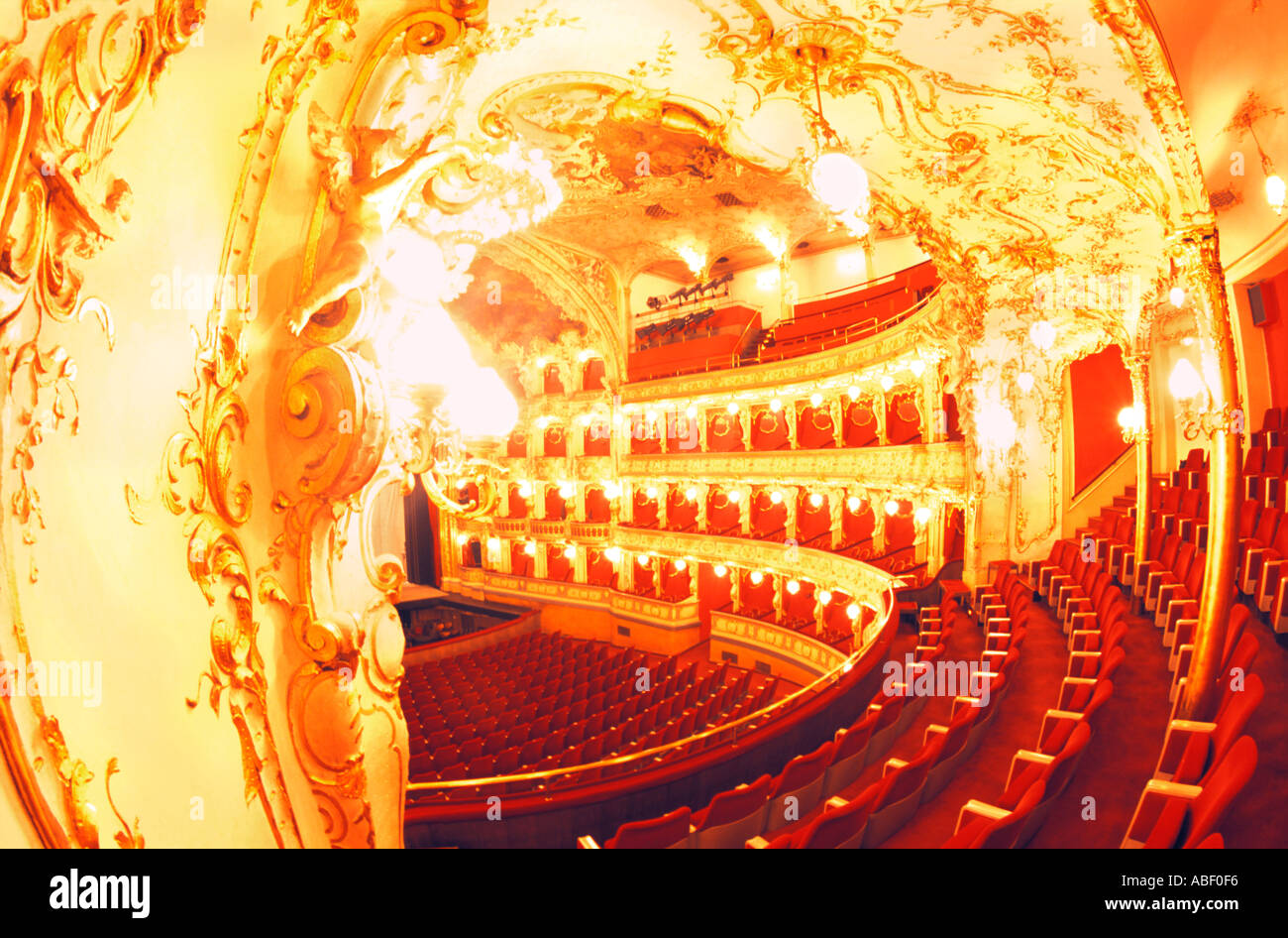 Prague opera house and interior hi-res stock photography and images - Alamy