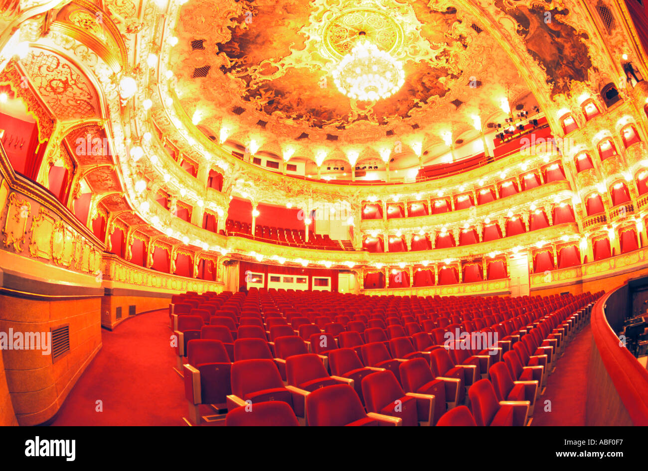 Prague opera house and interior hi-res stock photography and images - Alamy