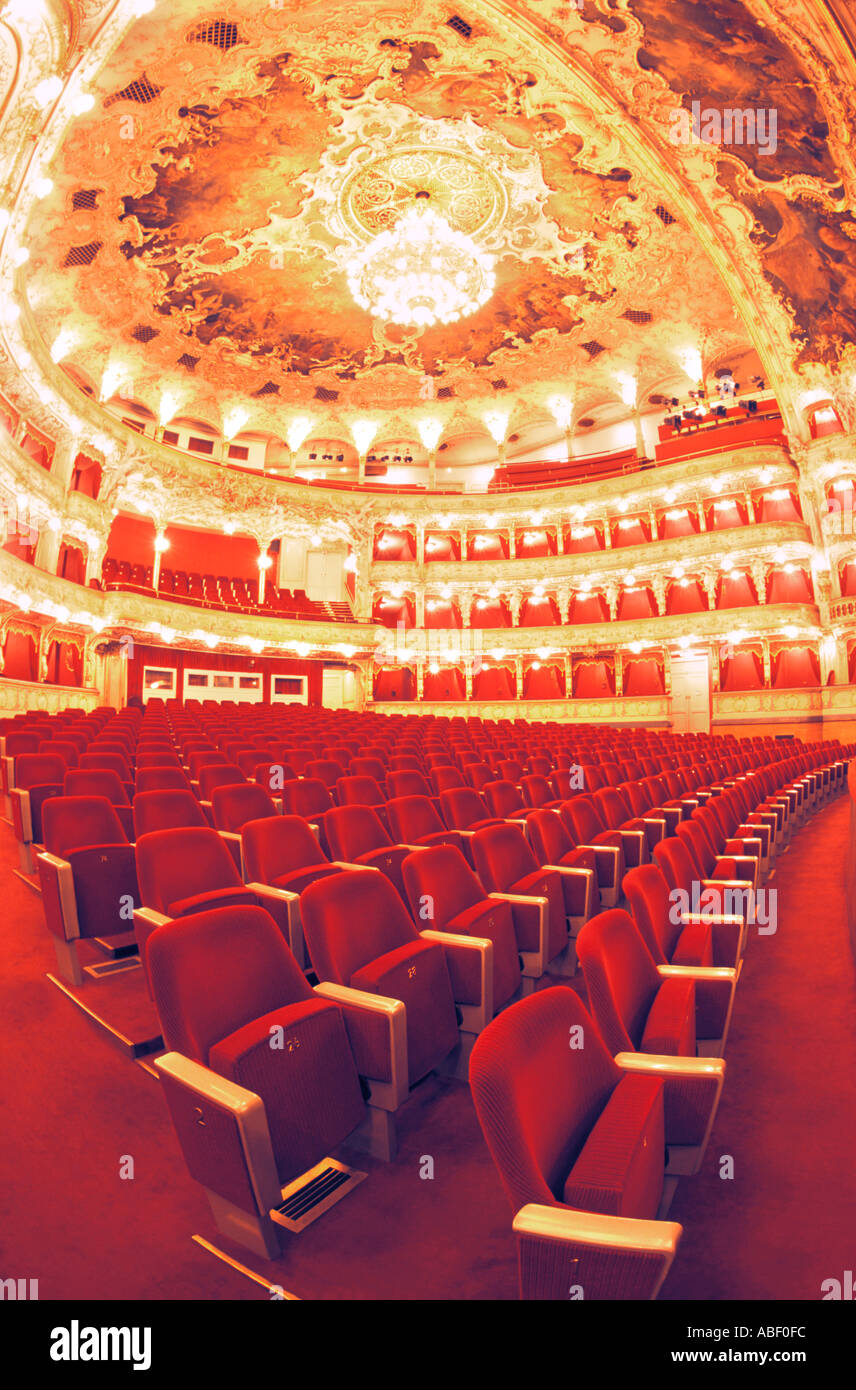 Prague opera house and interior hi-res stock photography and images - Alamy