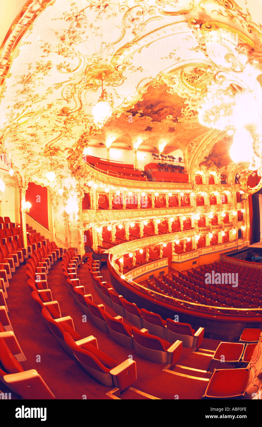 Prague opera house and interior hi-res stock photography and images - Alamy