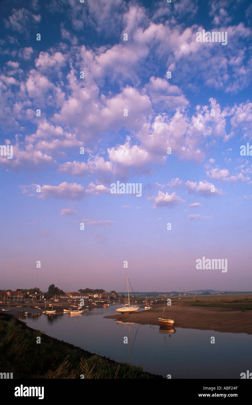 Burnham Overy Staithe Norfolk UK Stock Photo - Alamy