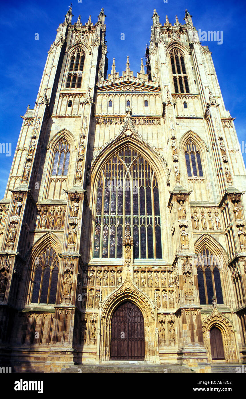 The Minster Church in Beverley East Yorkshire England Stock Photo - Alamy