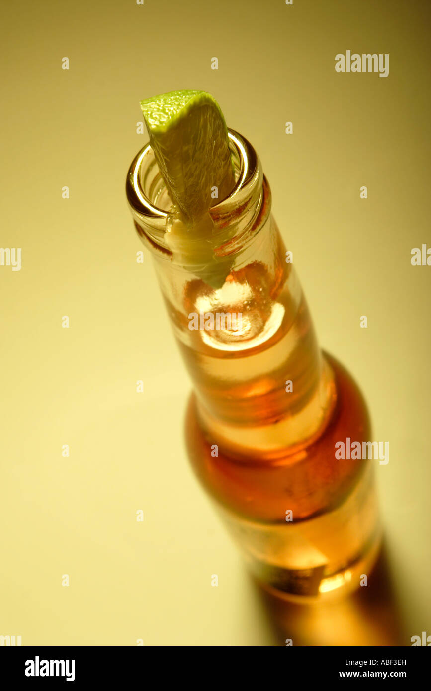beer and lime Stock Photo - Alamy