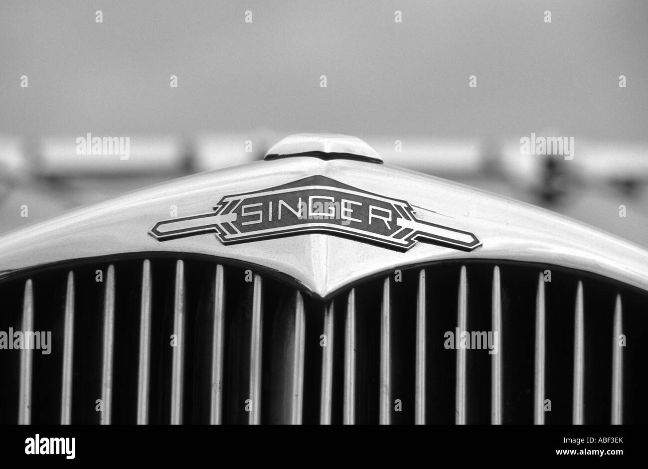 Singer 9HP Roadster 4AB of 1951. English car manufacturer 1905 to 1970 ...