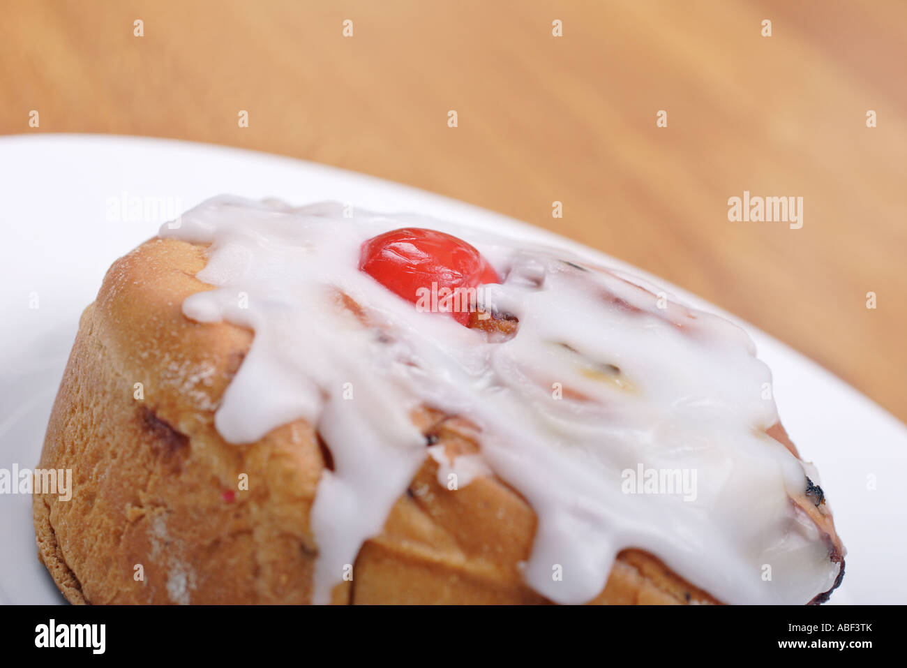 belgian iced bun Stock Photo - Alamy
