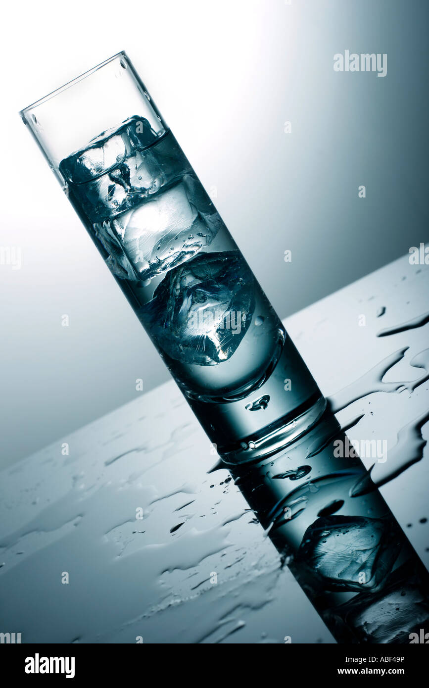 ice and water Stock Photo - Alamy