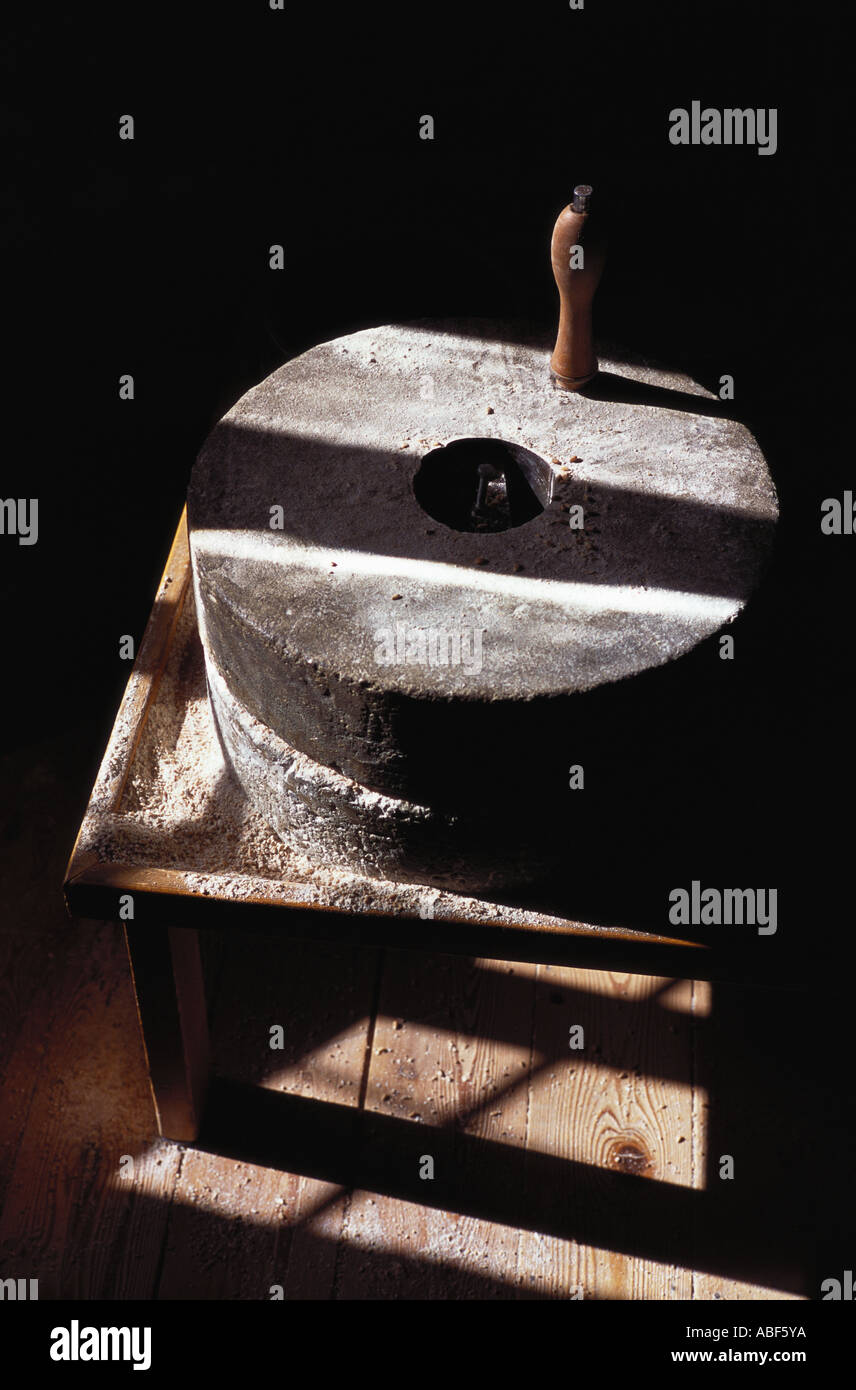 Millstone at Wimbledon Windmill London england uk united kingdom ...