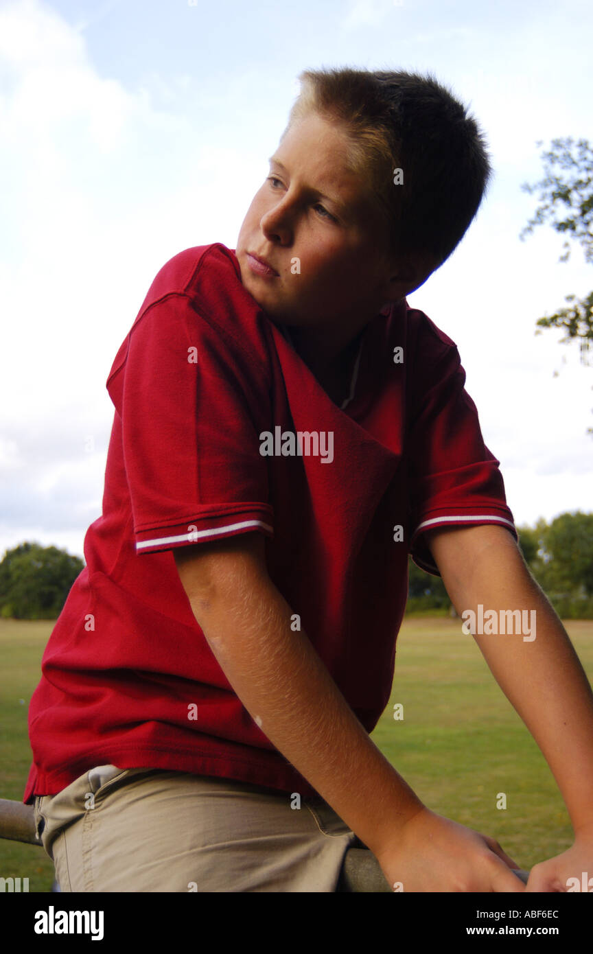 Sitting on a gate hi-res stock photography and images - Alamy