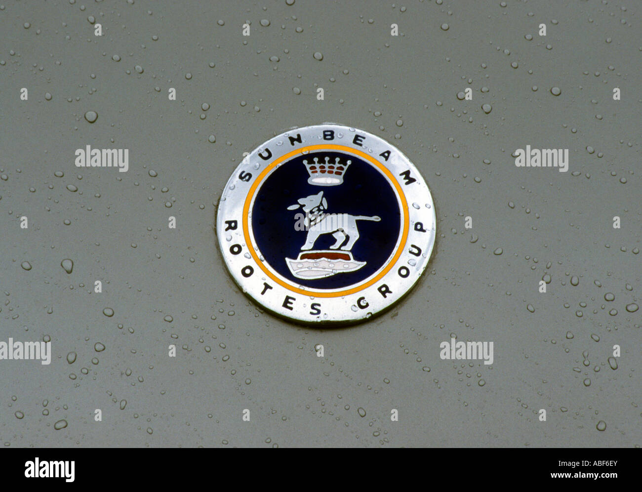 Sunbeam alpine badge hi-res stock photography and images - Alamy