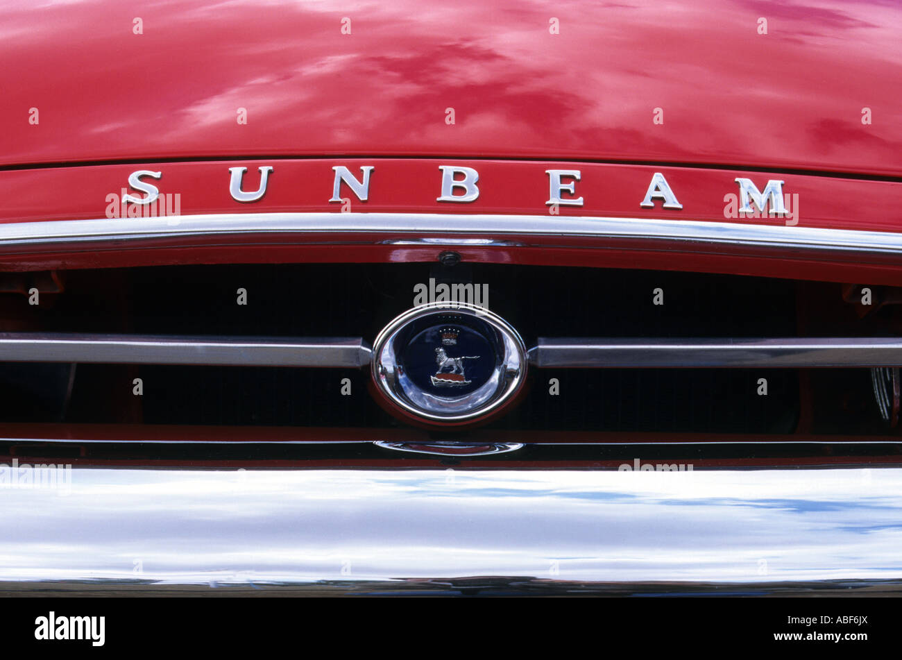 Sunbeam alpine badge hi-res stock photography and images - Alamy