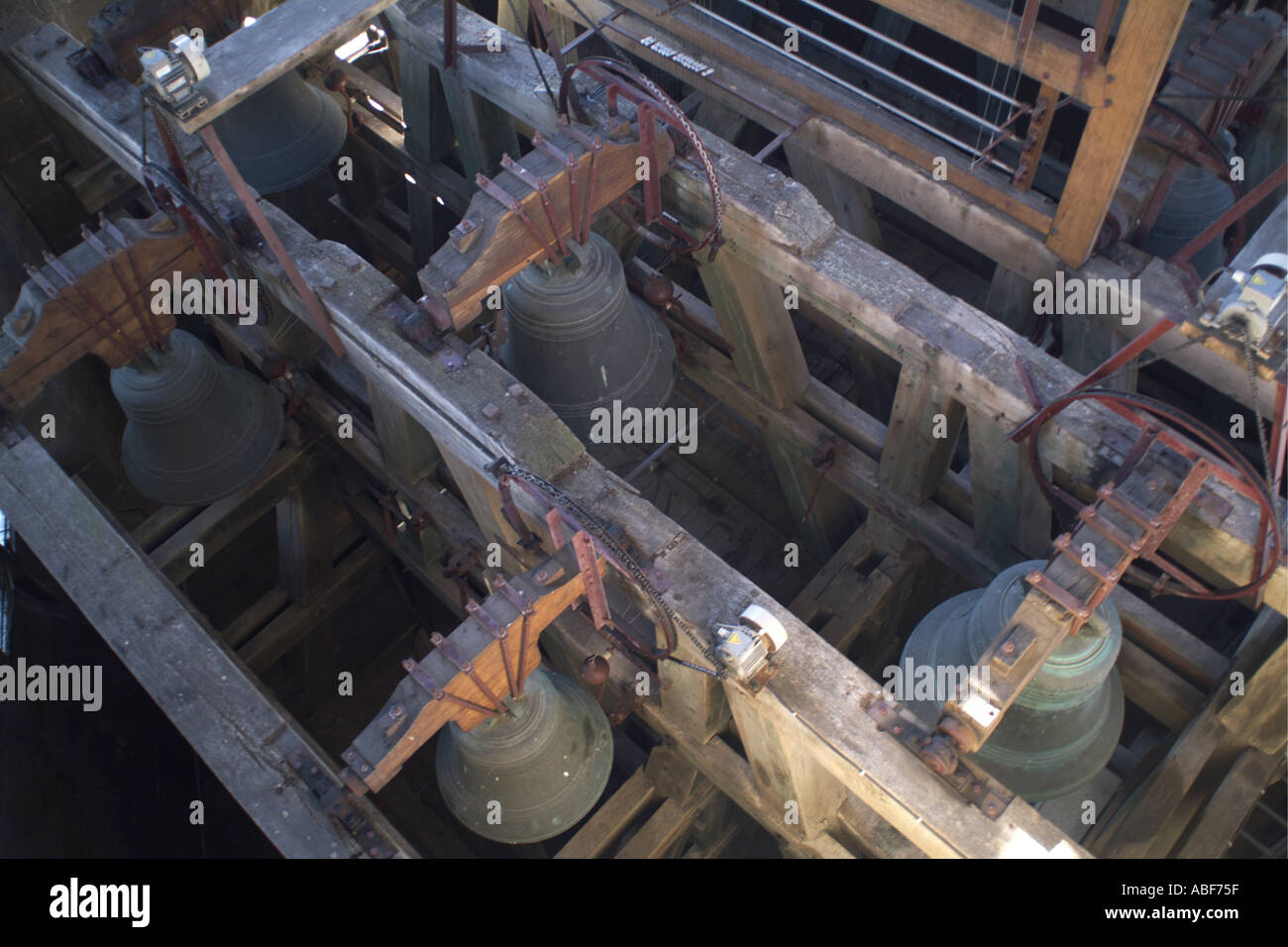Bells inside the church hi-res stock photography and images - Alamy