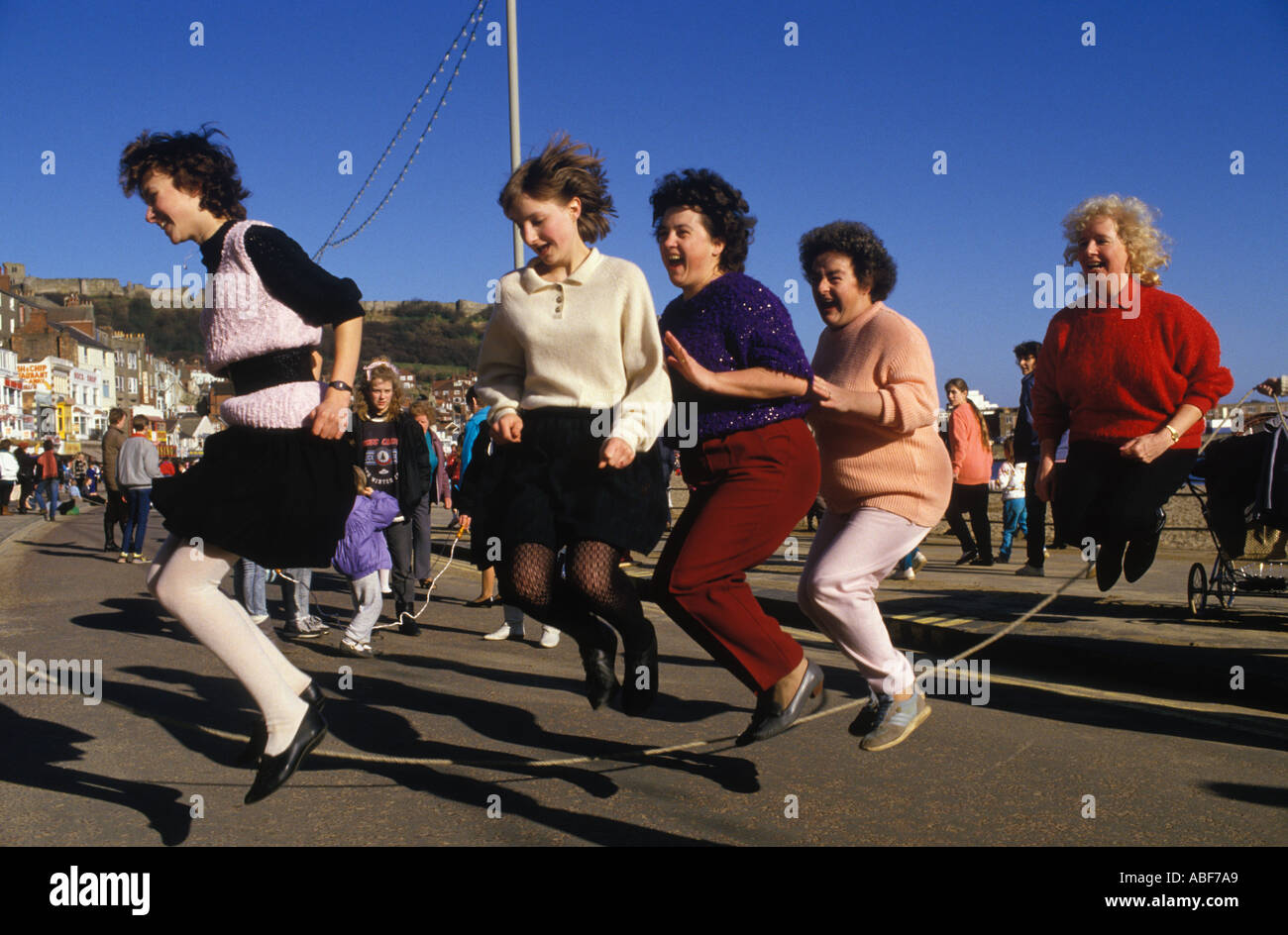Shrove Tuesday Scarborough Skipping Day Yorkshire Skipping on the ...
