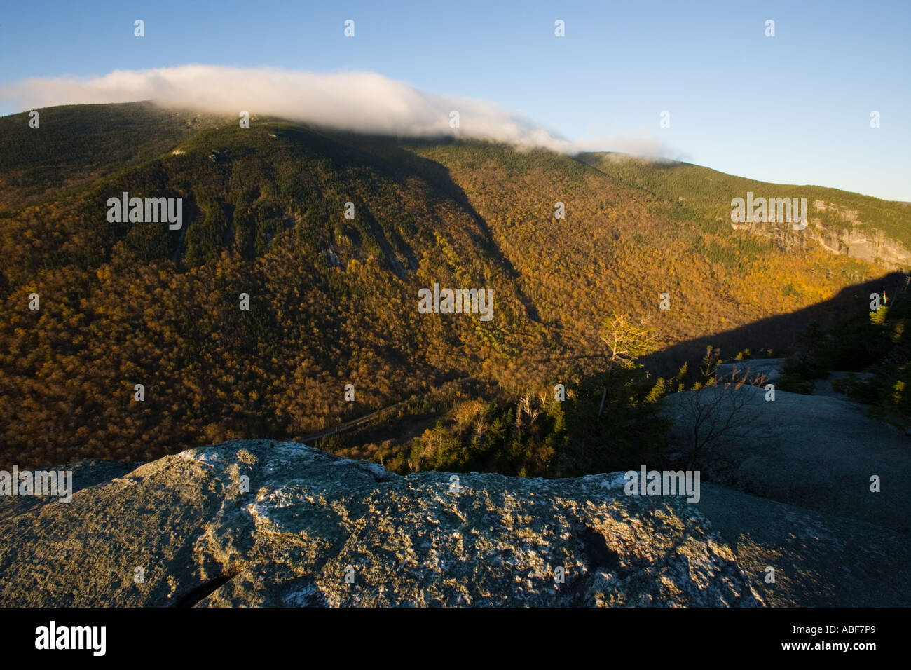 The view across Grafton Notch from Table Rock in Maine s Grafton Notch ...