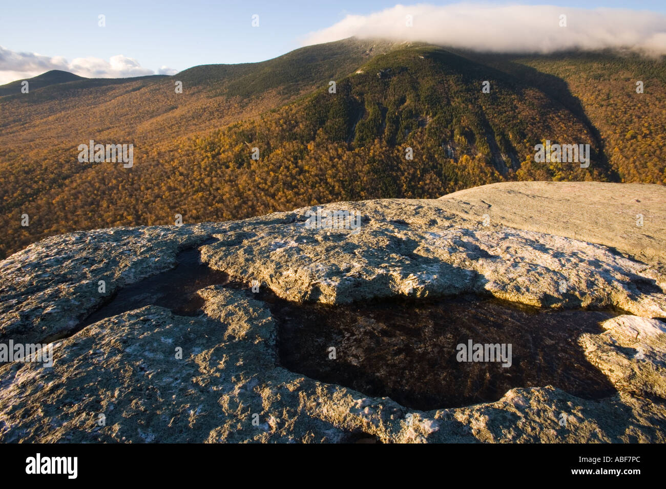 The view across Grafton Notch from Table Rock in Maine s Grafton Notch ...