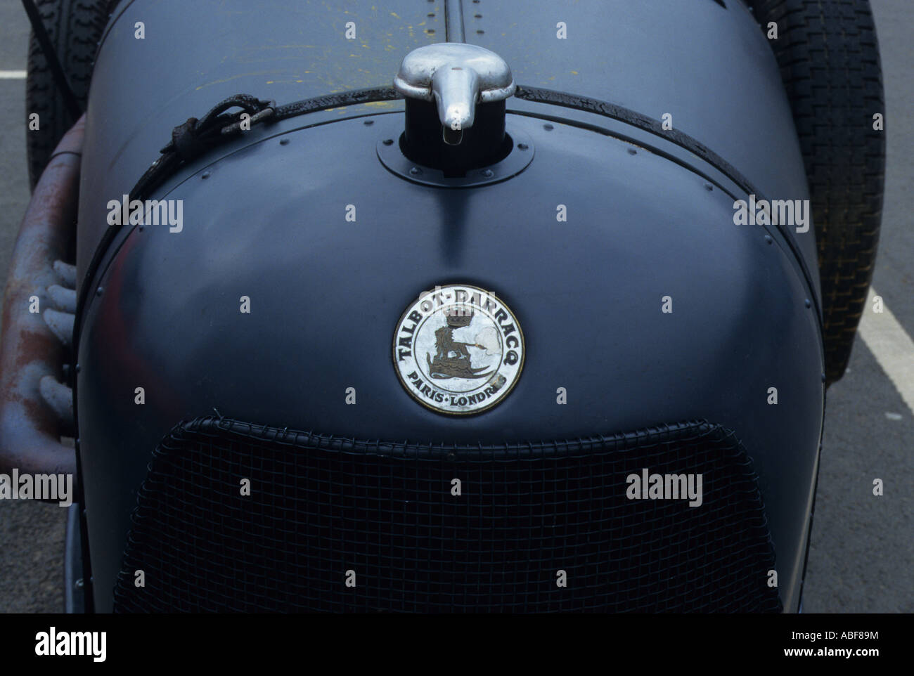 Talbot-Darracq car badge. French car manufacturer Stock Photo - Alamy