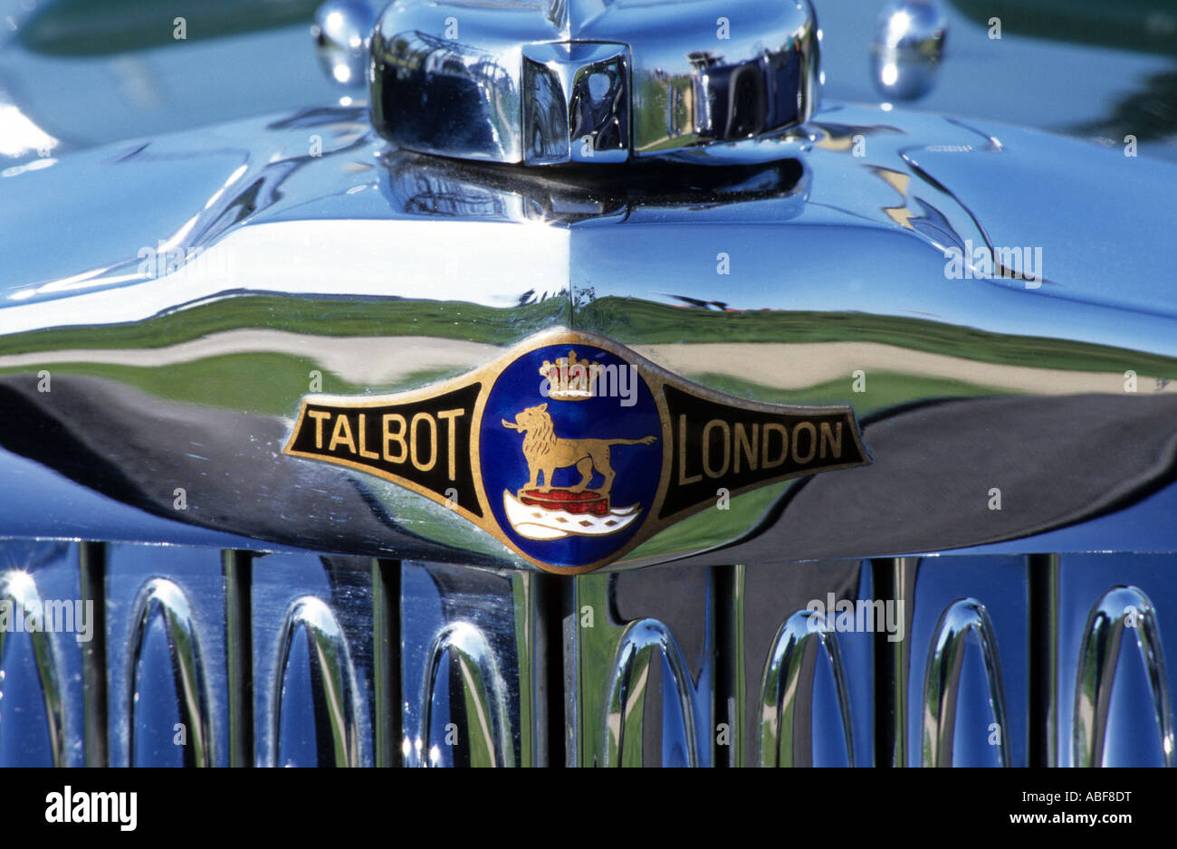 Talbot car badge. English car manufacturer 1902 to 1954 Stock Photo - Alamy