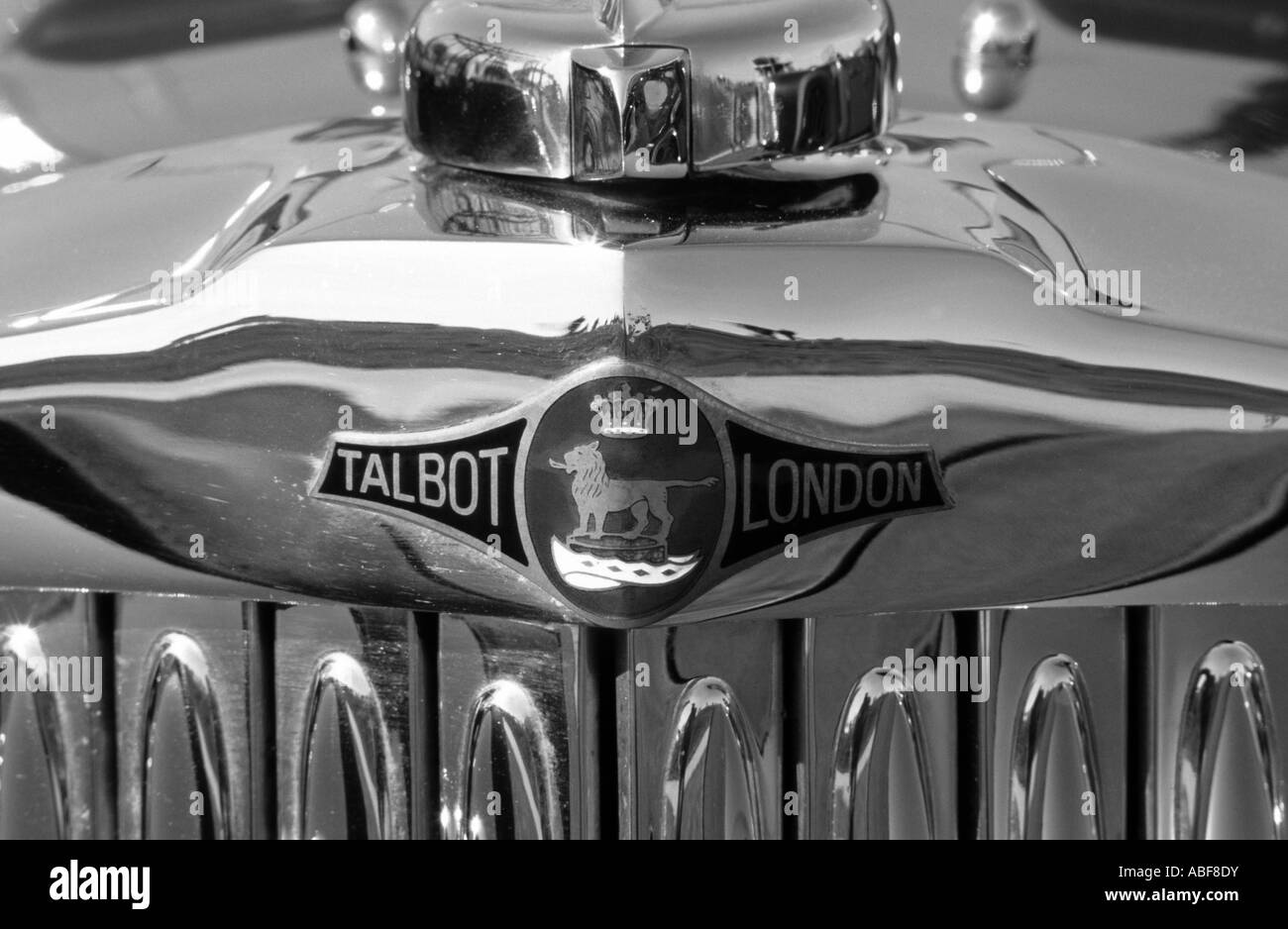 Talbot car badge. English car manufacturer 1902 to 1954 Stock Photo - Alamy