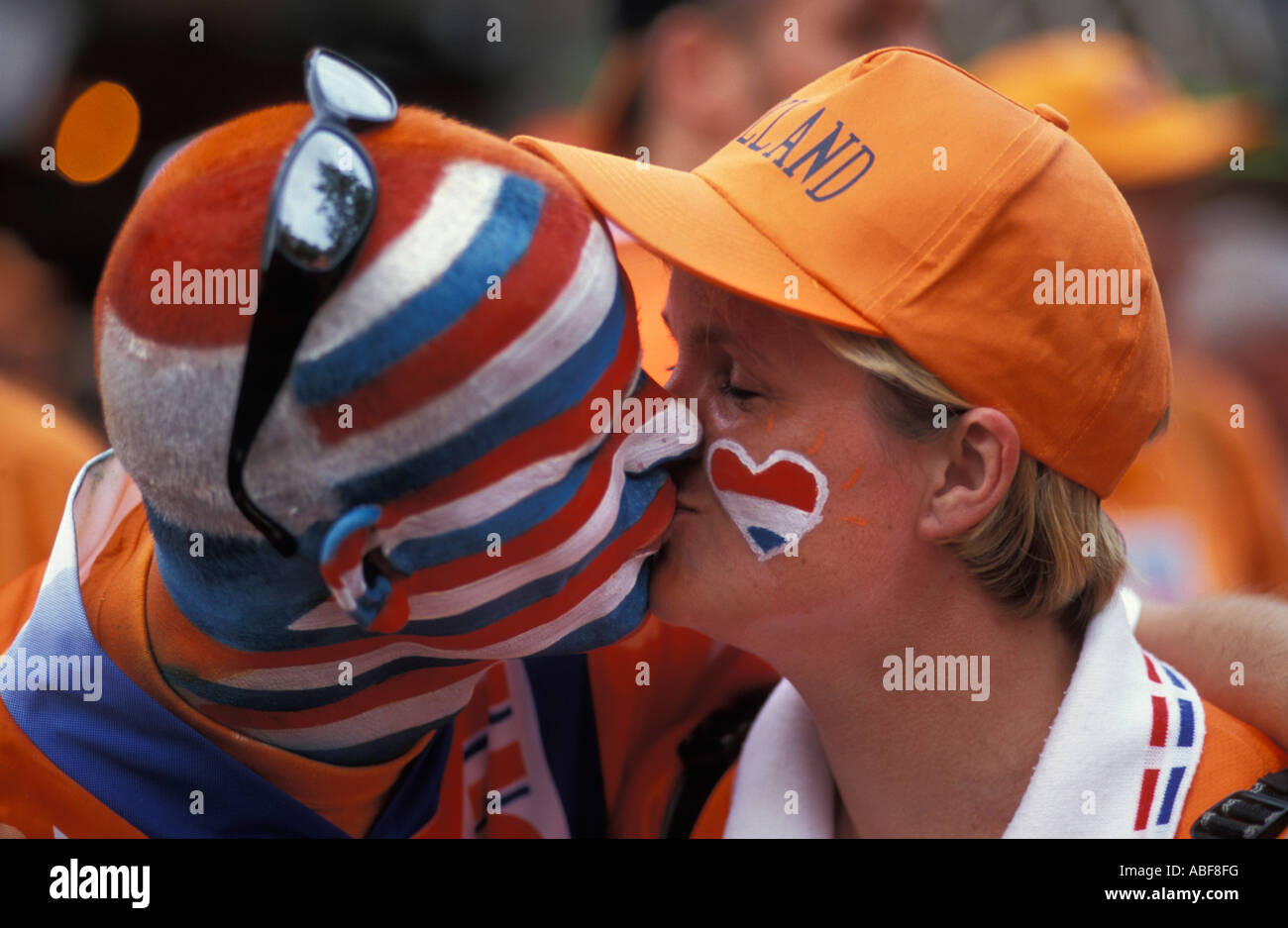 Amsterdam Netherlands Holland Supporters of Dutch national football ...