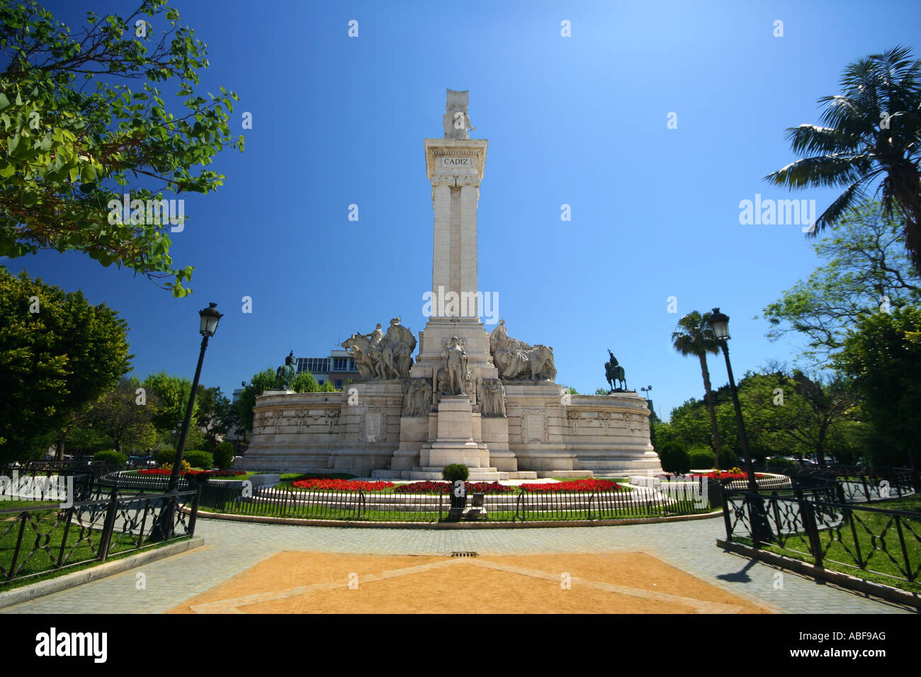 Monument to the Spanish Constitution, Cadiz, Spain Stock Photo - Alamy