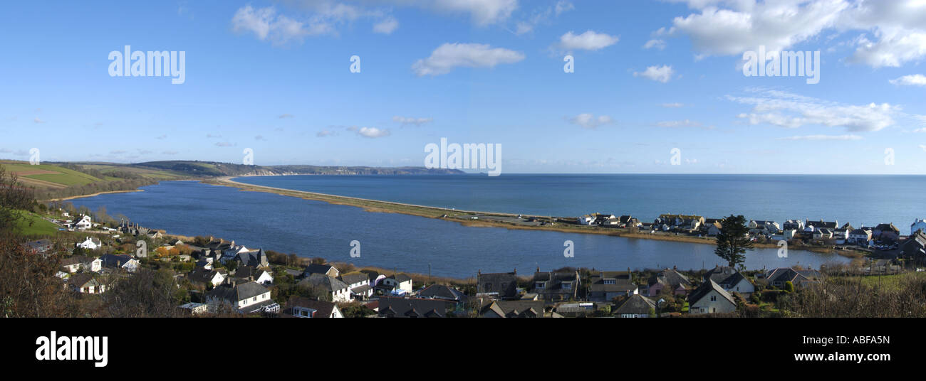 Slapton Ley National Nature Reserve and lake south Devon England Stock ...