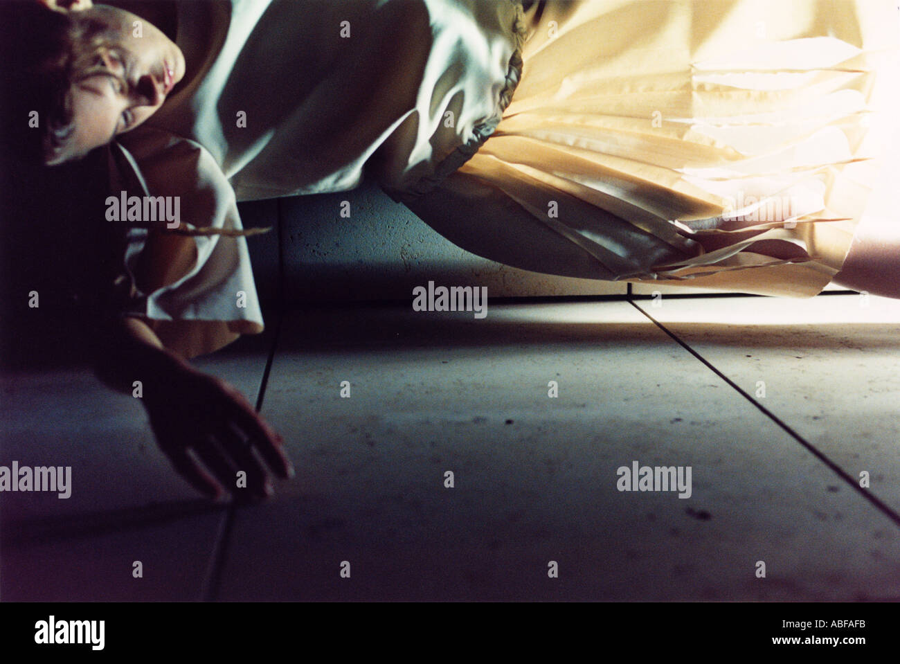 model floating above ground Stock Photo - Alamy