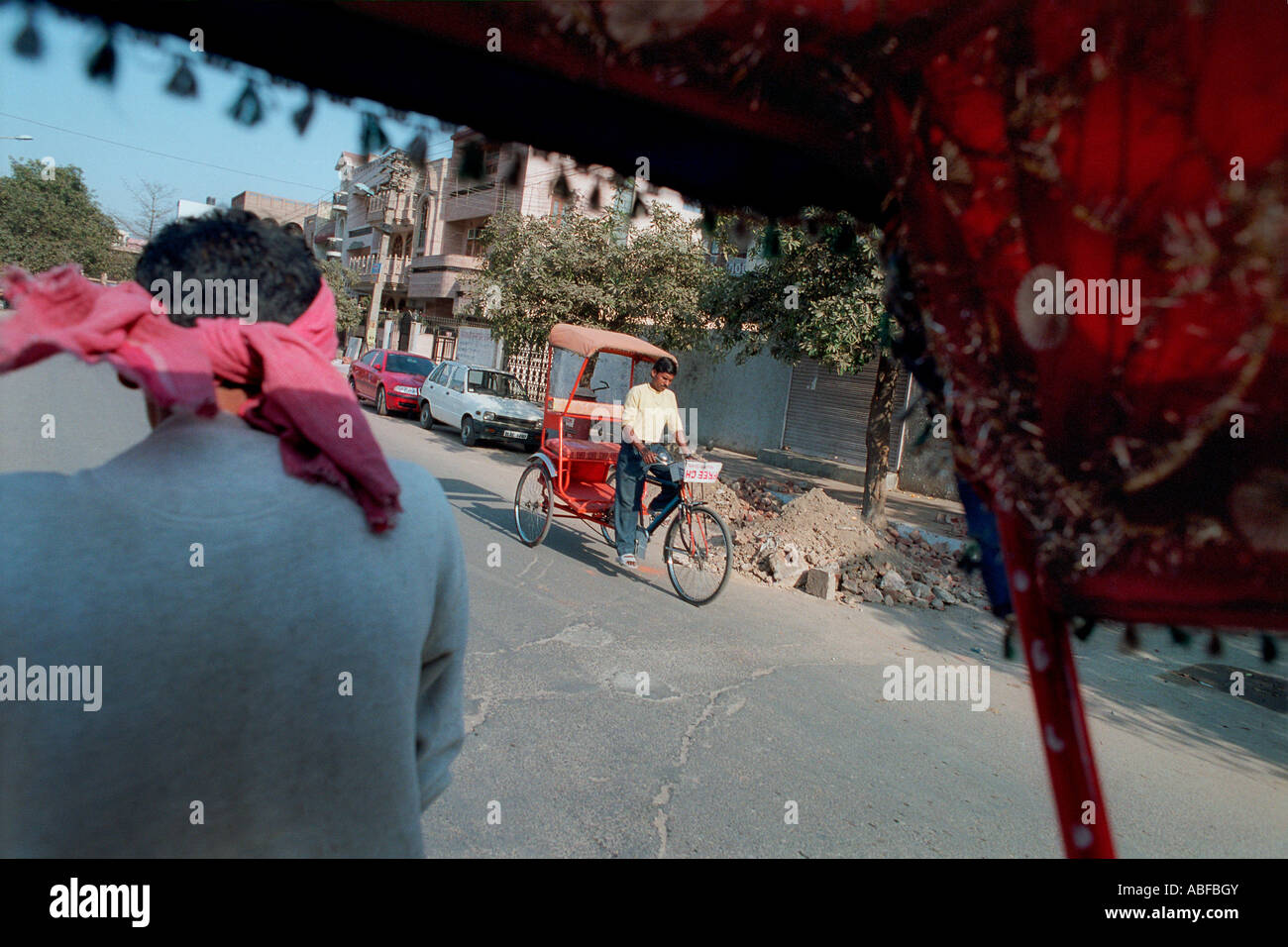 Cycle rickshaw canopy hi-res stock photography and images - Alamy