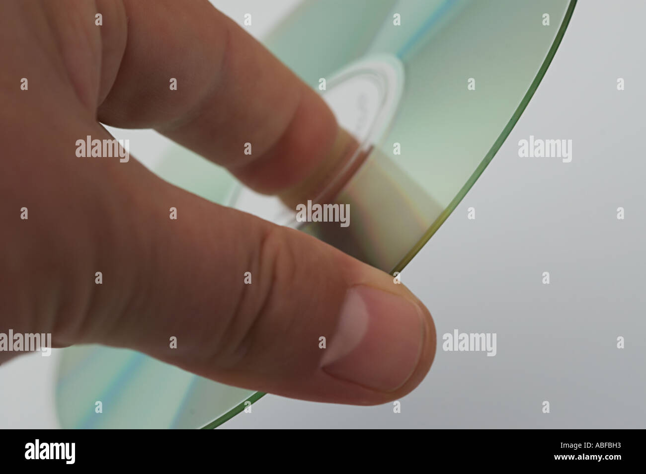 A compact disc on hand Stock Photo - Alamy