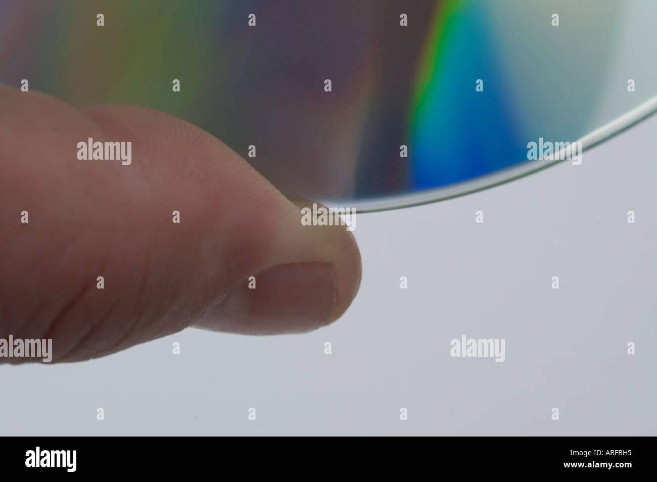 A compact disc on hand Stock Photo - Alamy