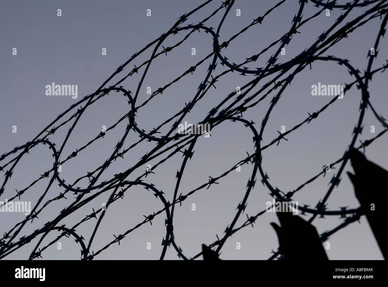 security fencing around buisiness premises to keep thieves out These ...