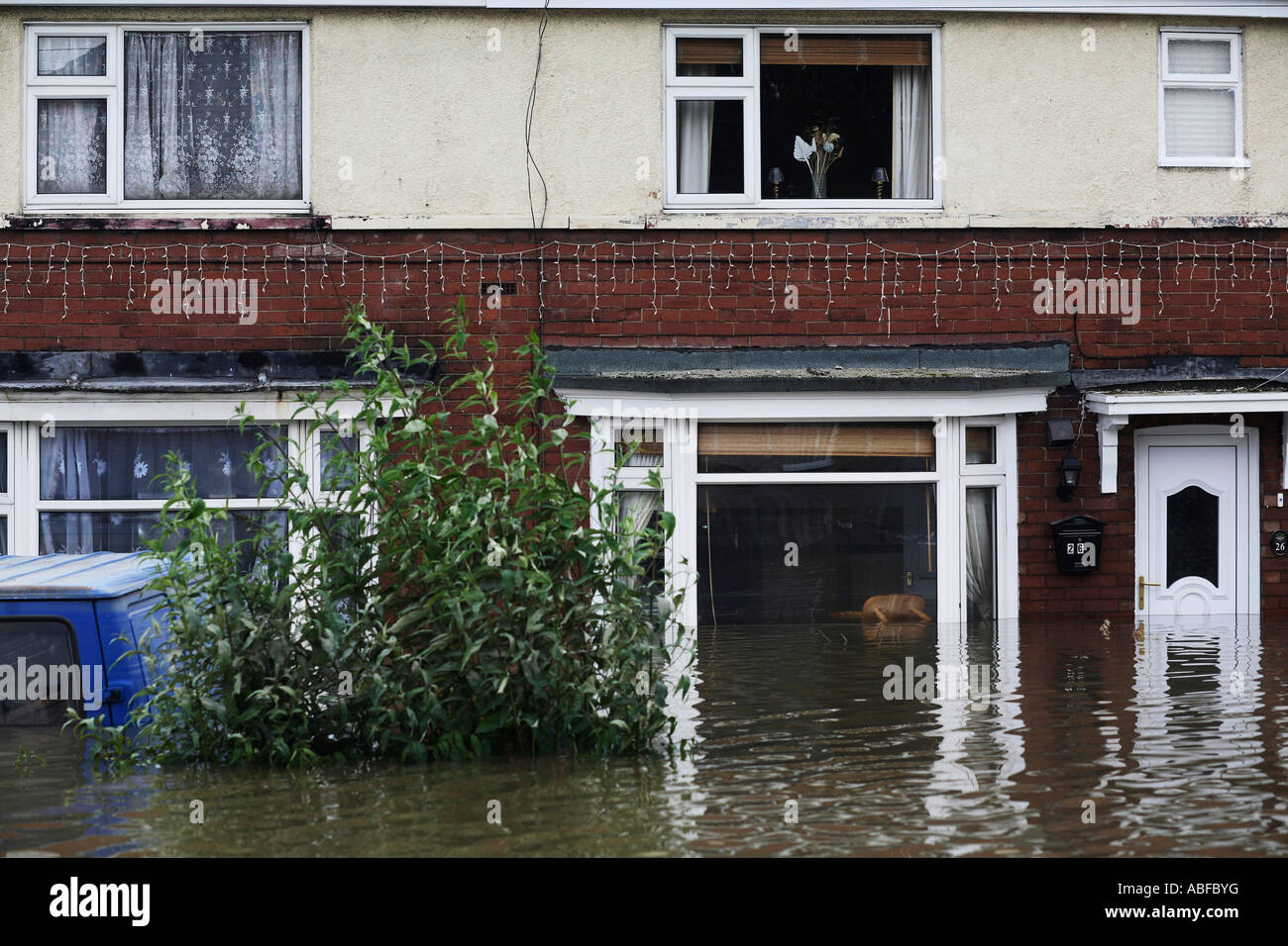 Flooding in Britain 2007 Stock Photo - Alamy