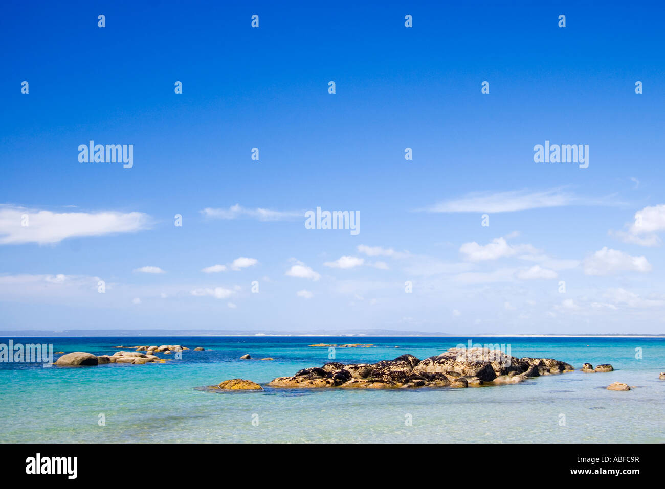 Idyllic Ocean Scene Stock Photo - Alamy
