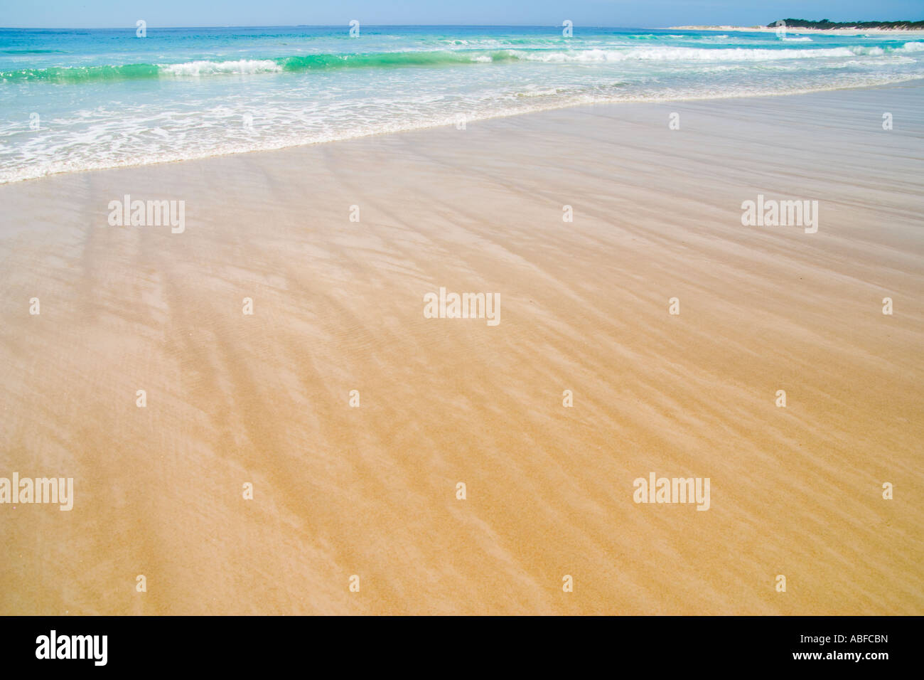 Beautiful Wide Beach Stock Photo - Alamy