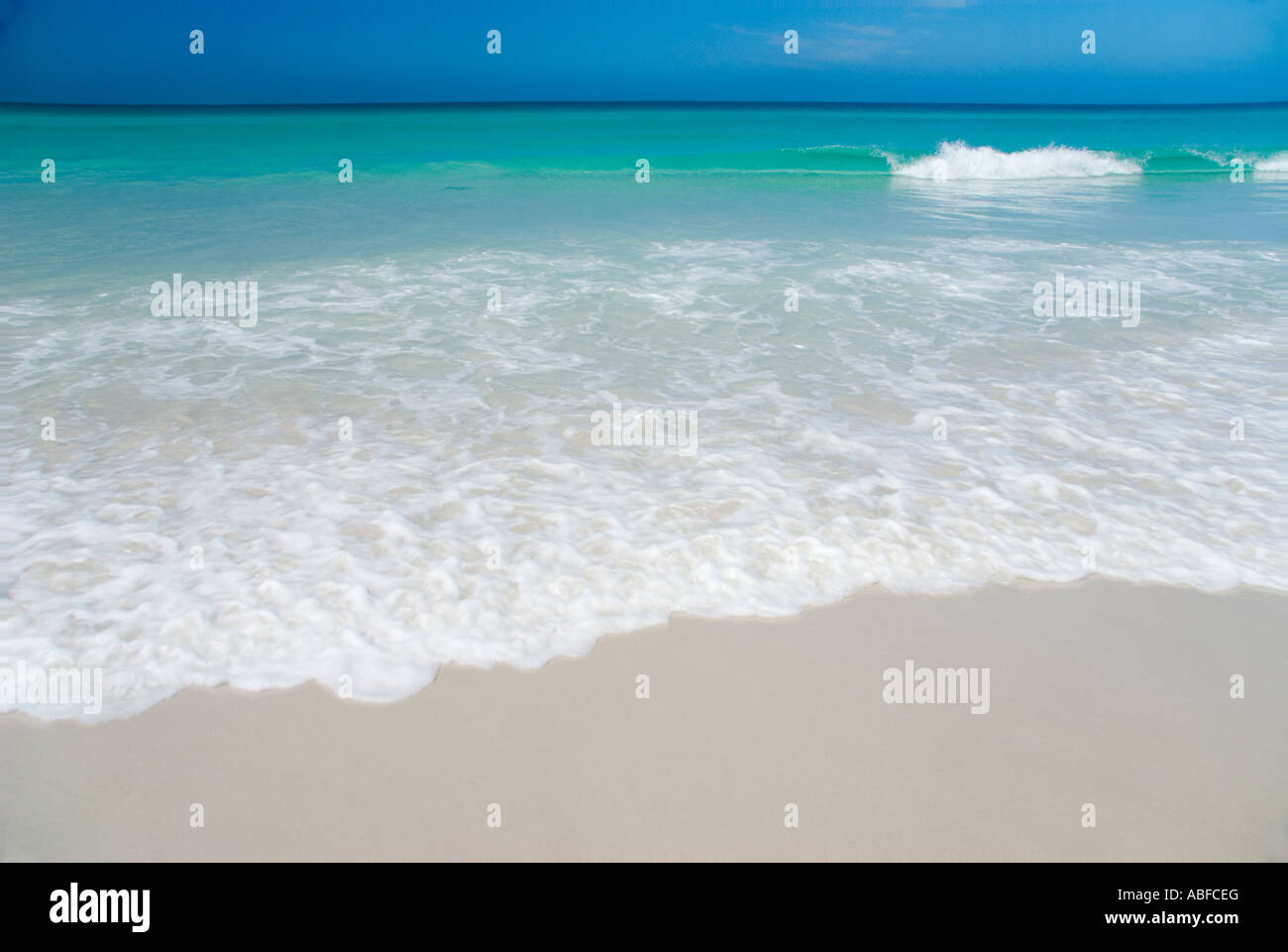 Perfect White Beach Stock Photo - Alamy